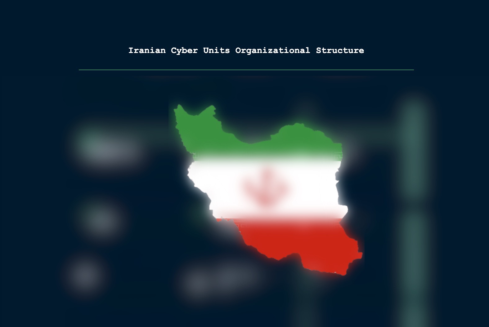 Iranian Cyber Units Organizational Structure | ساختار سازمانی واحدهای ...